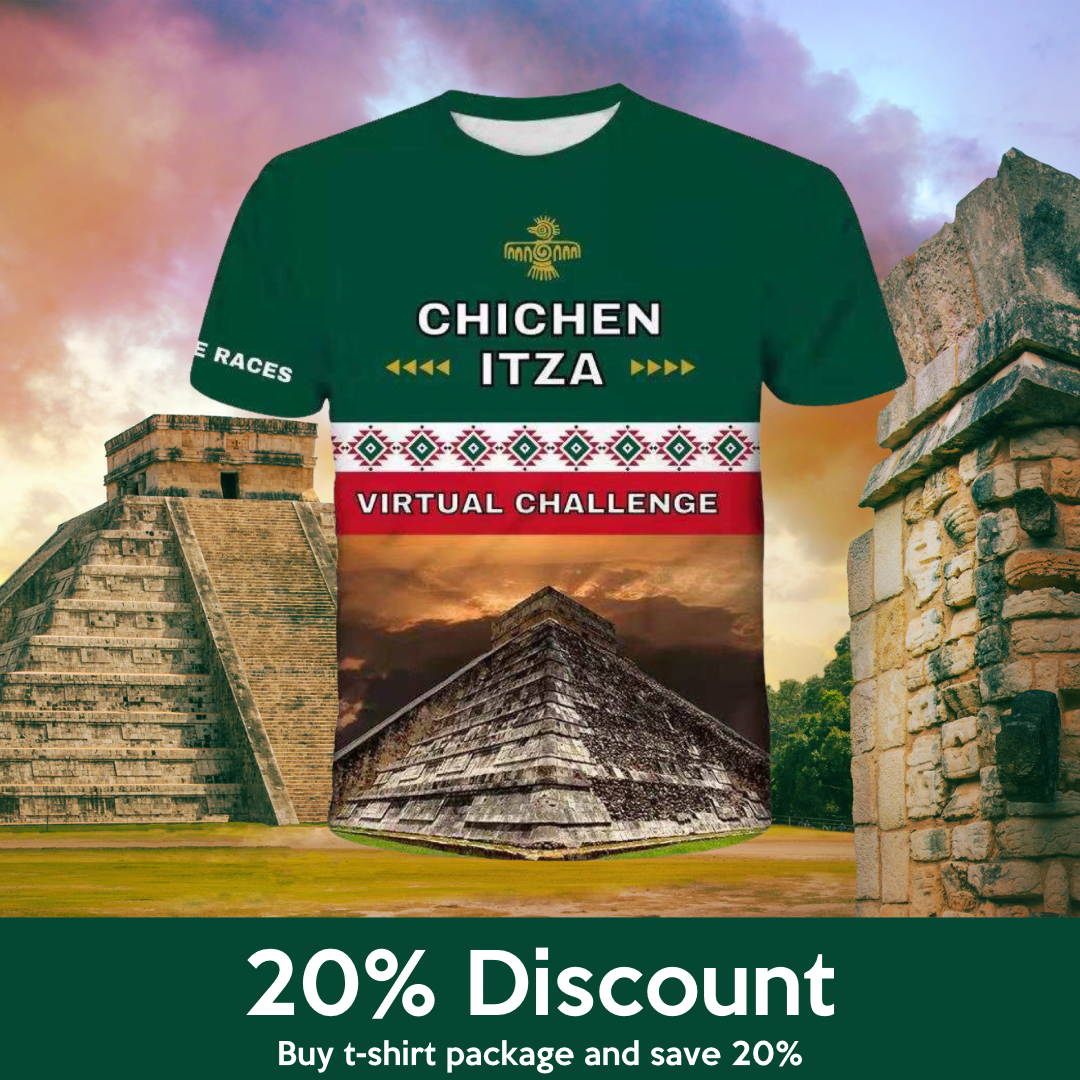 Chichen Itza Virtual Challenge - 90km – ACE Races