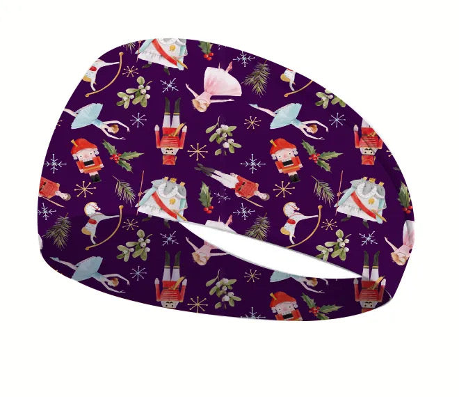 Nutcracker Christmas Active Running Headband – ACE Races